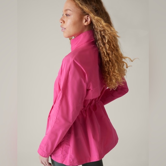 Athleta | Jackets & Coats | Nwtathleta Pink Westerly Jacket Extra Large ...